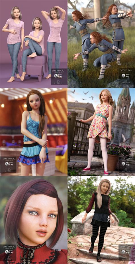 Daz3d Tween Julie 7 Pro Bundle Cger资源网