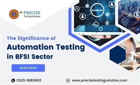 Significance Of Automation Testing In BFSI Sector Precise Testing