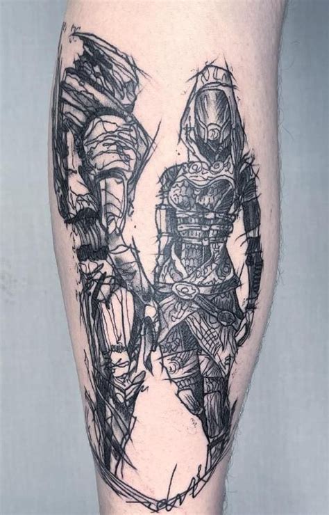 Mass Effect Tattoos Elenabartek