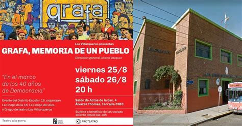 La obra de teatro Grafa Memoria de un Pueblo se representará en una