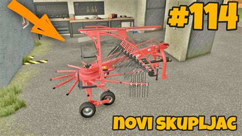 NOVA OPREMA ZA TRAVU SKUPLJAC I PREVRTAC FS 22 POLOWA MAP Epizoda
