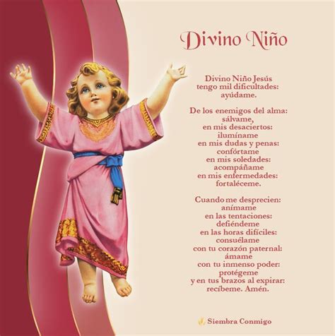 Divino Ni O Divino Ni O Oraciones Catolicas Milagrosas Libro De