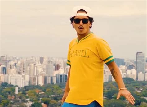 Vídeo de Bruno Mars em homenagem ao Brasil é o mais visto no perfil do