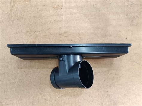 Ralo Pluvial Quintal 15x50 Inox 304 Cocho Coletor Saída Lateral 100mm e