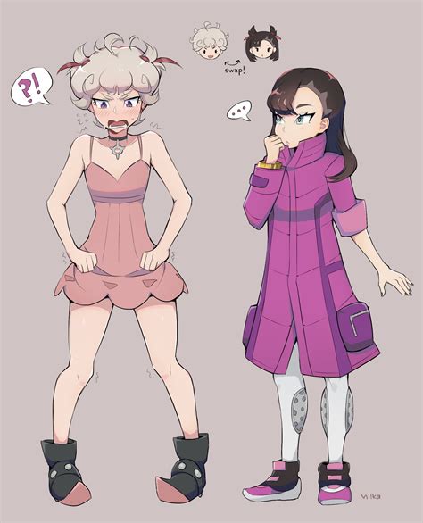 Marnie And Bede Pokemon And 1 More Drawn By Milka Milk4ppl Danbooru
