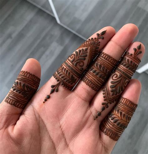65 Finger Mehndi Design Ideas For 2022 Brides Wedbook