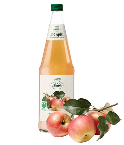 Bio Apfelsaft naturtrüb Schlör