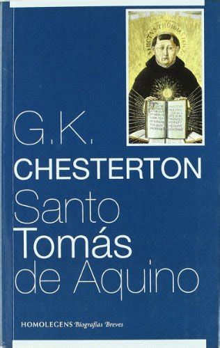 Santo Tom S De Aquino Chesterton G K Iberlibro