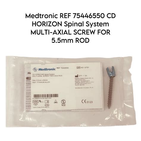 New Medtronic Sofamor Danek Ref Cd Horizon Spinal System Multi