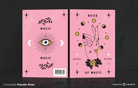 Descarga Vector De Diseño De Portada De Libro Mágico