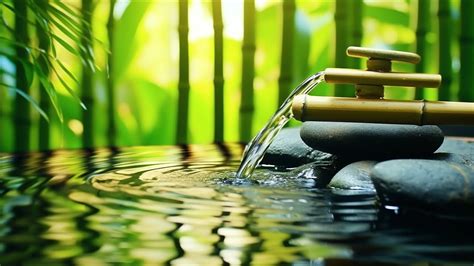 Relaxing Music Bamboo Water Fountain Meditation YouTube
