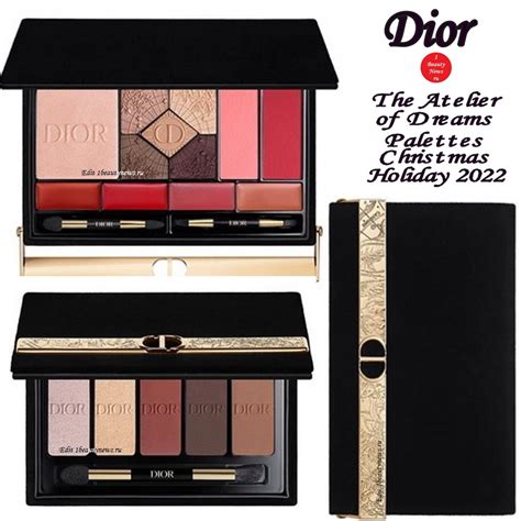 Рождественские палетки для глаз и лица Dior The Atelier of Dreams
