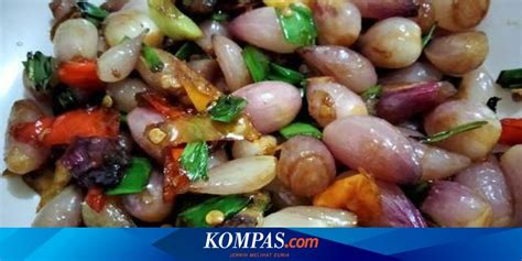 Resep Sambal Bawang Merah Utuh Sambal Yang Viral Di TikTok