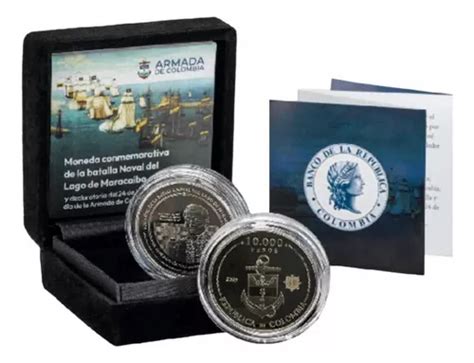 Moneda Conmemorativa Batalla Naval 10000 Pesos Vendida Cuotas Sin