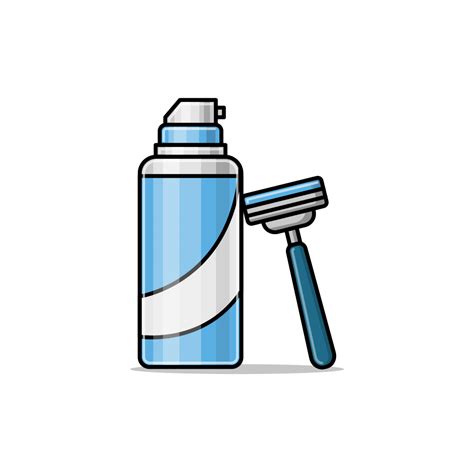 Cartoon Shaving Cream