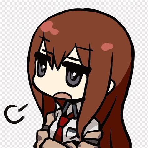 Animated Girl Steins Gate 0 Kurisu Makise Video Game Sticker