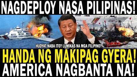 HUDYAT NABA ITO LUMIKAS NA HANDA NG MAKIPAG GYERA NAGDEPLOY NASA