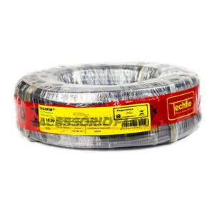 Fio Cabo Elétrico 10mm Techfio Flexível 750v Preto Rolo 50 Metros
