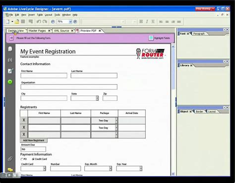 auc eseminar creating interactive forms with livecycle designer windows only youtube
