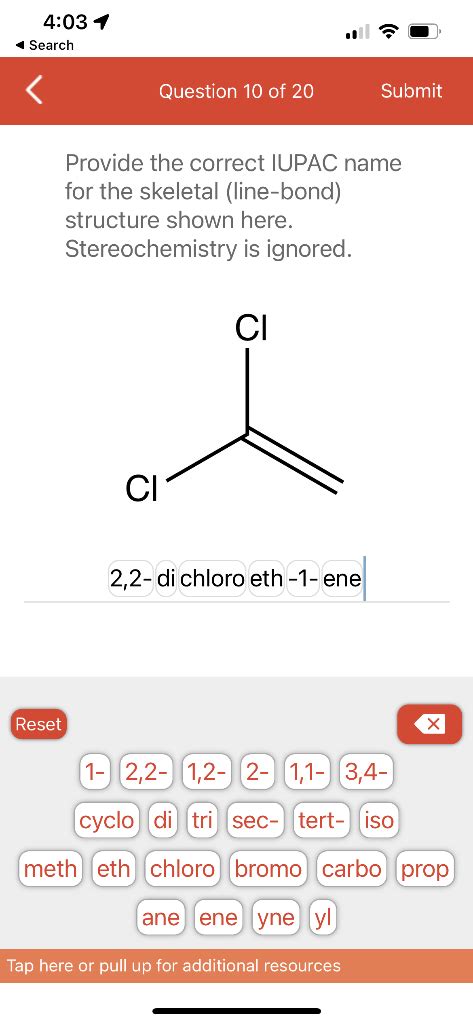 Solved Provide The Correct IUPAC Name For The Skeletal Chegg