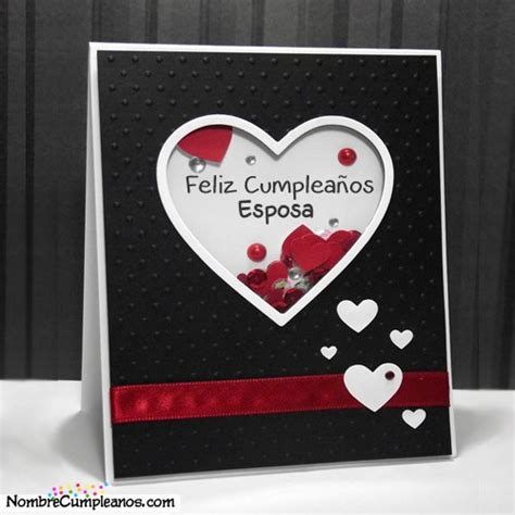 Feliz Cumpleaños Esposa Tartas Tarjetas Deseos
