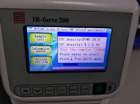 13c Ubt Rapid Test Analyzer For H Pylori Infection Diagnosis