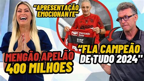 IMPRENSA PAULISTA ASSUSTADA O MENGÃO Renata Fan e Neto SE RENDEM