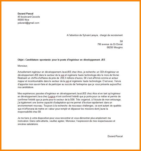 Exemple lettre de motivation école d ingénieur post bac laboite cv fr