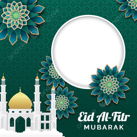Eid Al Fitr Mubarak Twibbon New Design Islamic Vector Twibbon Eid Al