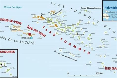Tahiti Carte Info Voyage Carte Plan