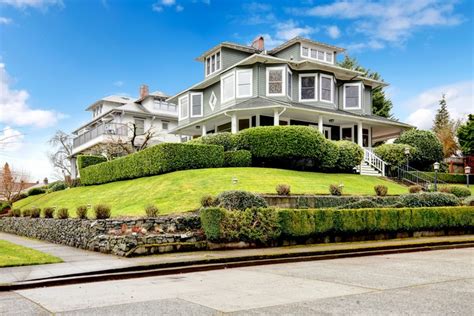 4K Houses Mansion Design Lawn Shrubs HD Wallpaper Rare Gallery
