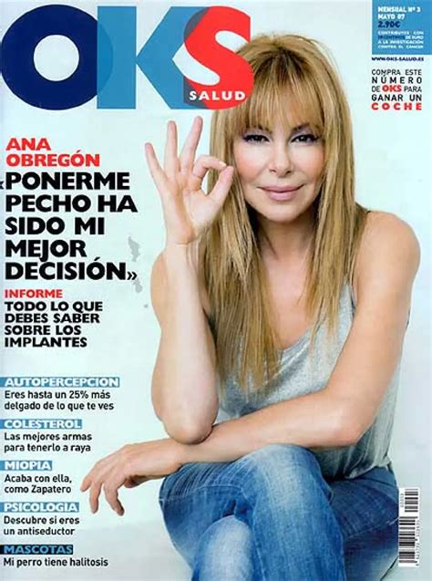Fotos Fotos Los pechos operados de Ana Obregón Imágenes Imágenes