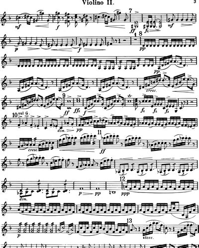 String Quartet No 12 In F Major Op 96 American Violin 2 Sheet