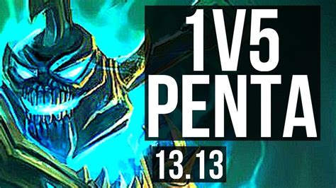 HECA Vs ZAC JNG 1v5 Penta 9 Solo Kills Legendary 65 Winrate 17