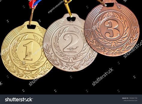 St Nd Rd Medal First Place Shutterstock
