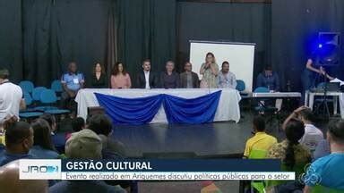 Assistir Jornal de Rondônia 2ª edição Ariquemes Gestão cultural