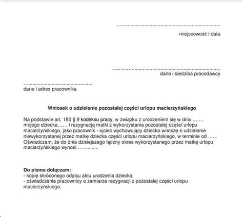 Podanie O Urlop Do Wydruku Hot Sex Picture
