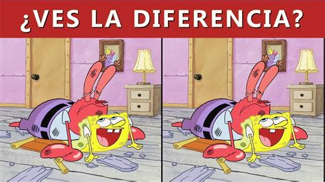 Encuentra Las Diferencias Encuentra La Diferencia Bob Esponja YouTube