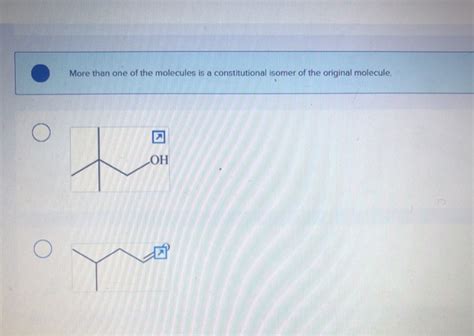 Solved Which Of The Following Is A Constitutional Isomer Of Chegg