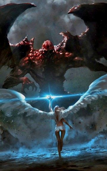 Angels Vs Demons War Wallpaper
