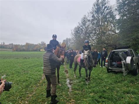 Gm Wojsławice Hubertus 2023 Galopowali za lisią kitą GALERIA ZDJĘĆ