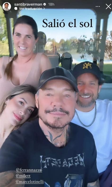 Las 24 Horas de Jujuy Marcelo Tinelli blanqueó su noviazgo con Milett
