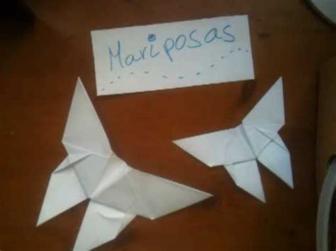 Como Hacer Mariposa De Papel Imagui