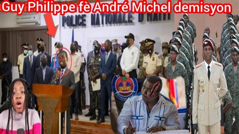 Nouvel cho cho 14 avril 2024 Prézidan Guy Philippe fè André Michel
