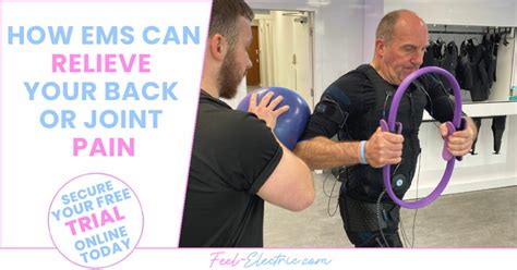 Relieve Your Back And Joint Pain With EMS Feel Electric EMS