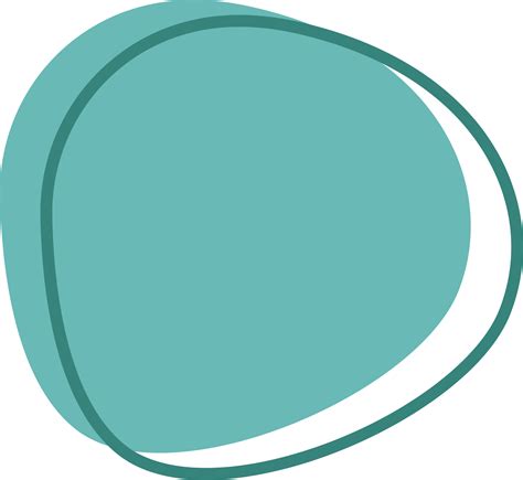 Resumen de forma de círculo de burbuja de texto con color verde