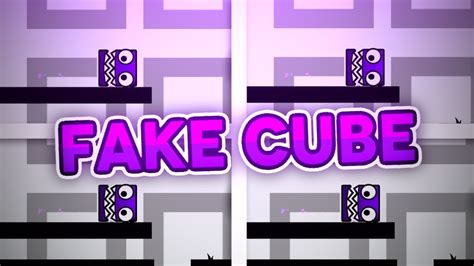 Como Hacer El Efecto Cubo Falso En Geometry Dash Youtube
