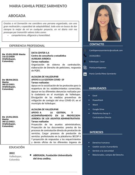 Hoja De Vida 2024 En Word Image To U