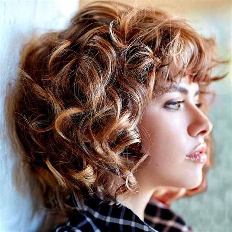 Capelli Ricci Tagli Frangia 2020 Very Short Bangs Short Curly Cuts