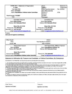 Fillable Online Webapp Iecdb Iowa Form Dr Fax Email Print Pdffiller